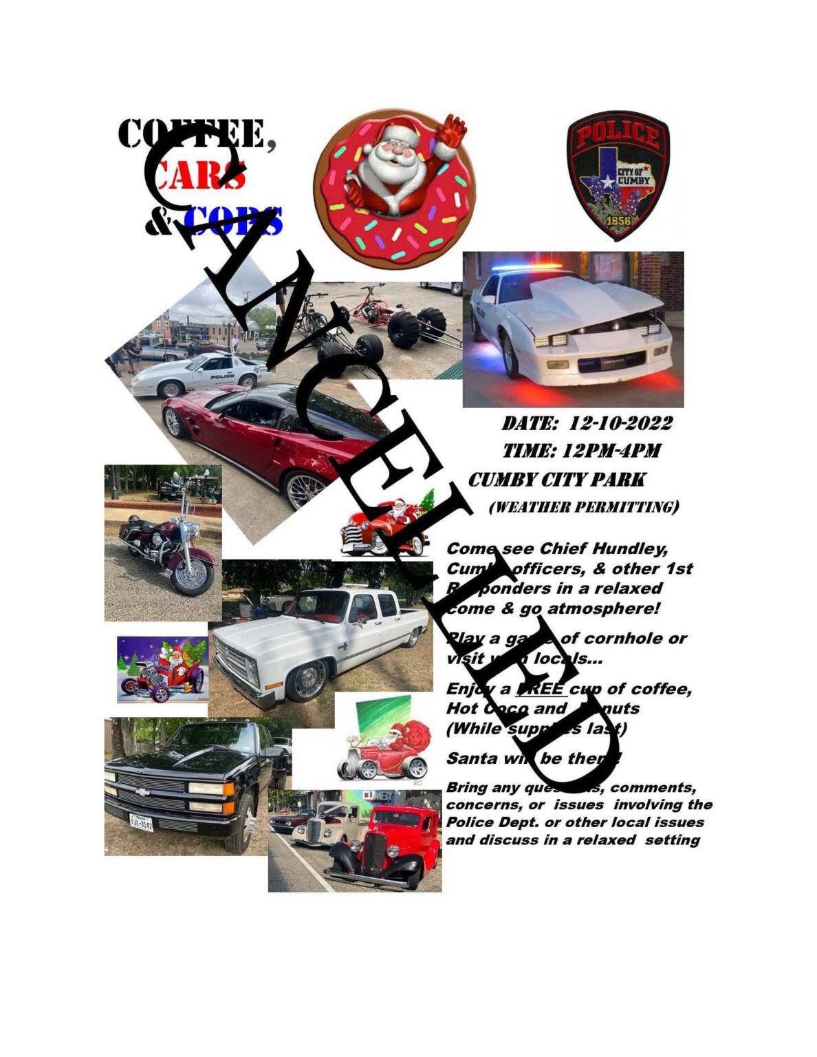 Police Department – City of Cumby